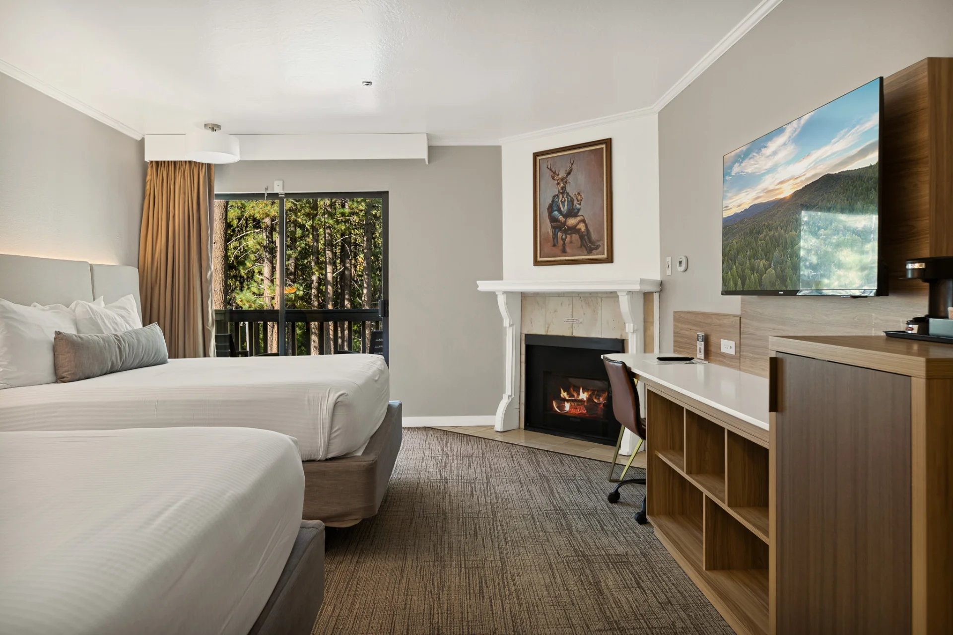 Luxurious Chateau-Inspired Big Bear Hotel Rooms